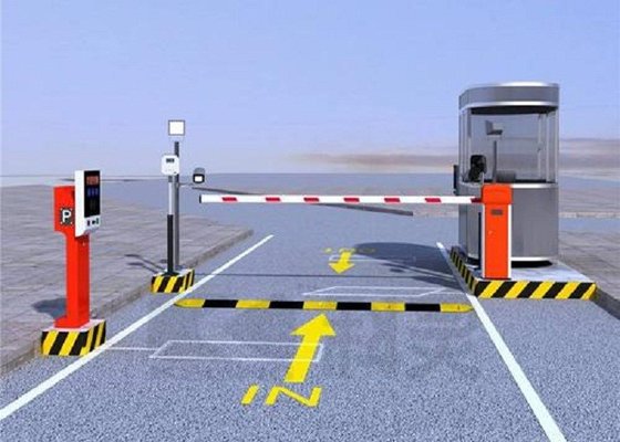 1 Enter 1 Exit  RFID Parking Management System With IC ID Card TCP / IP Communicate