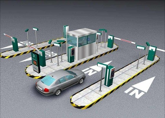 220V RFID Parking Management System , Parking Lot Management System With IC / ID Reader