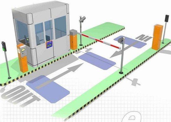 RS485 RFID Parking Management System , Intelligent Parking Management System With Software FREE