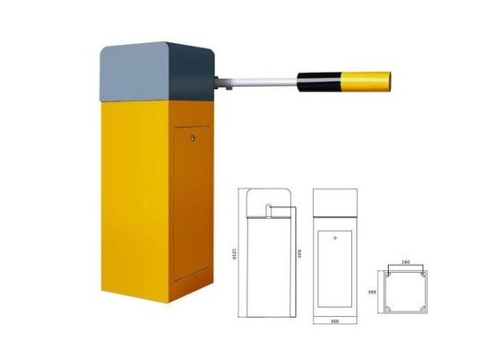 Fast Smooth Parking Lot Barrier Gate Heat Protection For Highway Toll Station