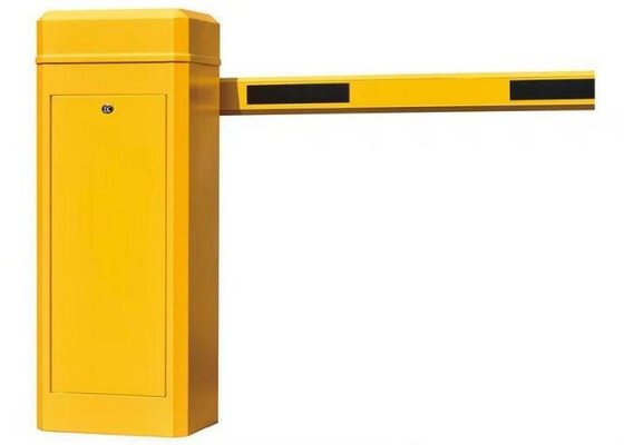 Auto - Closing Electronic Car Park Gates 3 Meter Straight Arm Torque Motor