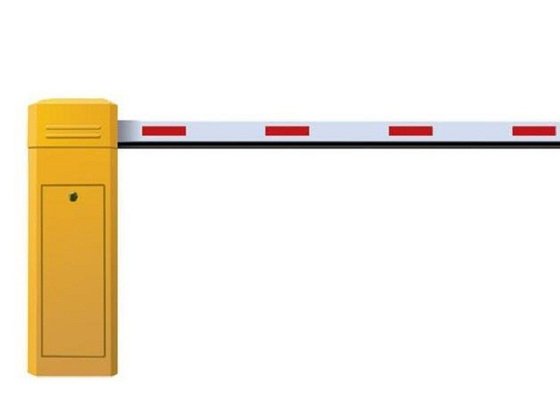 Parking Lot Access Electronic Car Park Gates , Electronic Boom Barrier For Toll System