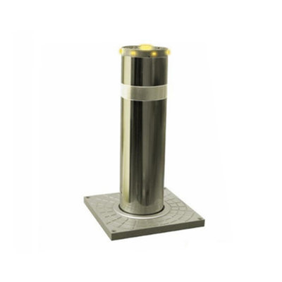 Stainless Steel Automatic Rising Bollards For Intelligent Parking Lot