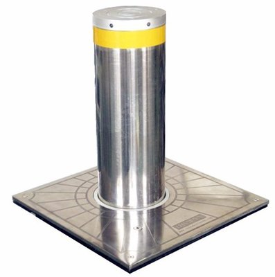 Anti Collision Automatic Rising Bollards Contacted With The Embedded
