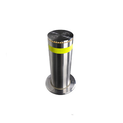 Car Automatic Parking Bollard , Retractable Security Bollards Impact Resistance