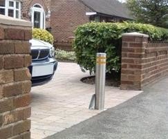 Custom Made Full Automatic Rising Bollards With Intelligent Control Box