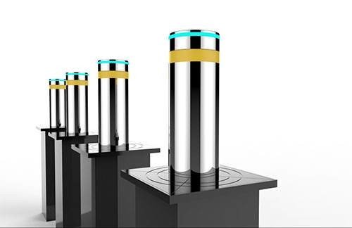 Siwea Remote Control Parking Bollards , Automated Drop Down Bollards