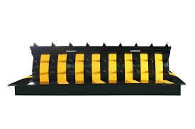 Moisture - Proof Hydraulic Road Blocker Build In Swiping Card System