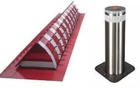 Durable Security Road Blocker , Low Noise Hydraulic Security Barriers