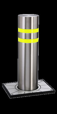 Customized Rising Time Automatic Rising Bollards Optional Radar Detection Function