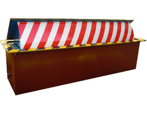 High Efficency Hydraulic Road Blocker Long Service Life 350mm-1000mm Rising