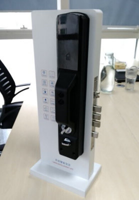 Exterior Biometric Recognition Products Door Lock , Keyless Fingerprint Bedroom Door Lock