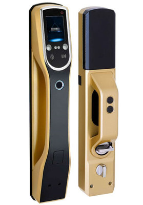 LCD Screen Biometric Recognition Products Face Recognition Door Lock IR Sensor
