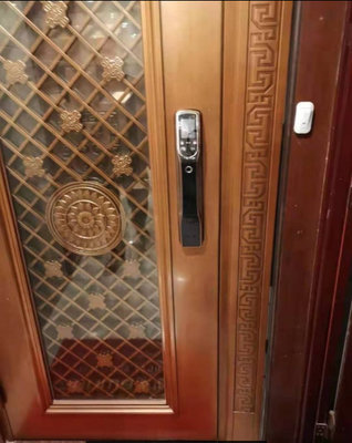 Security Smart Biometric Fingerprint Door Lock With Face Recognition Palm Vein Password