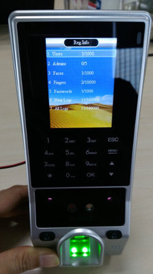 Face Recognition Time Attendance Machine With Fingerprint Reader , Palm Vein , ID Card
