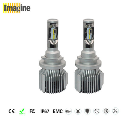 72W 6000k Led Car Headlamp Bulbs 8000lm H15