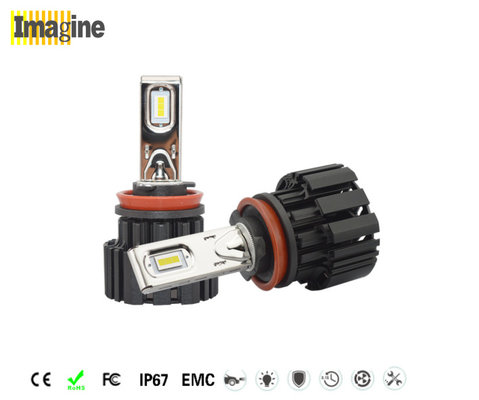 50w Plug And Play LED Headlight Bulbs 6800lm, led replacement headlight bulb, High Anti - Static Performance