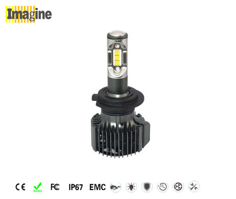 Waterproof 60w Led Car Headlights Conversion Kit , 6000K High Power Led Bulbs For Cars