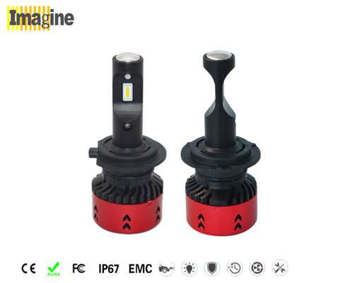 High Low Beam LED Car Headlight Bulbs H7 36w , 4800lm Led Headlight Kits For Cars