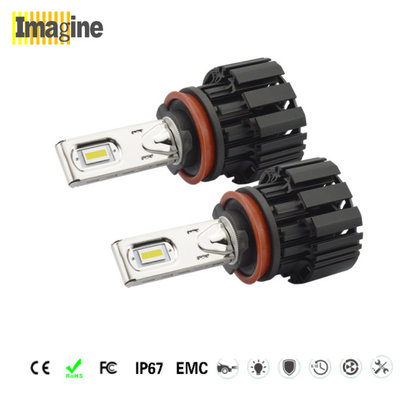 50w Plug And Play LED Headlight Bulbs 6800lm, led replacement headlight bulb, High Anti - Static Performance