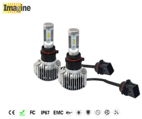 LED headlight replacement bulb, P13w LED Car Headlight Bulbs 12V 24V 36W 4000lm Fast Heat Dissipation