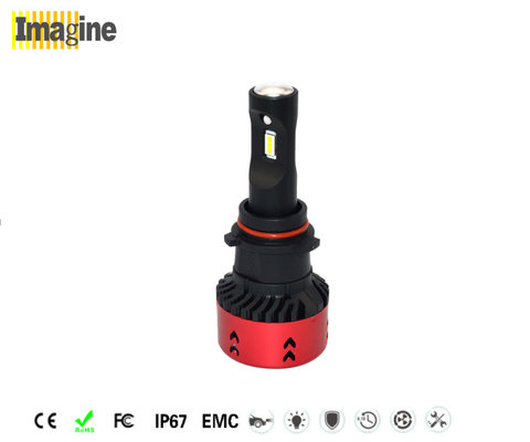 Super White 4800lm 12v Led car Headlight Bulbs, led Replacement bulbs, Intelligent Heat Dissipation