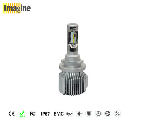 72w Plug And Play LED Headlight Bulbs , automotive led headlight bulb, 8000lm Car Led Headlight Kit Easy Installation