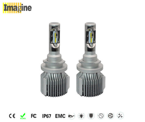 8000lm 72w LED Replacement Headlight Bulbs Fast Radiation Easy Installation