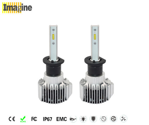 LED replacement headlight bulb, Car Accessories H7 LED Headlight Bulb 4000lm All In One Led Vehicle Bulbs