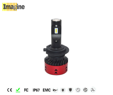 LED headlight bulb, conversion kit, Fan Design Bright H7 LED Headlight Bulb , 36w 4800lm H7 Led Headlight Kit
