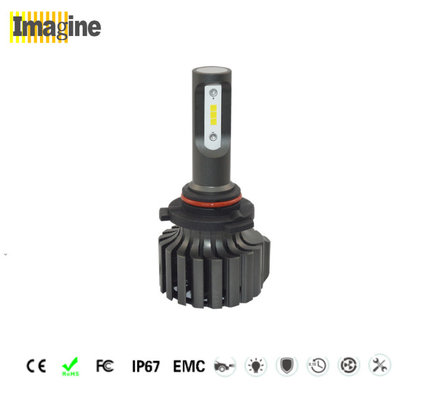 Original Fanless LED Headlight Conversion Kit, 9005 plug and play led headlight bulb, 8000lm 6000k HB3 For Jeep