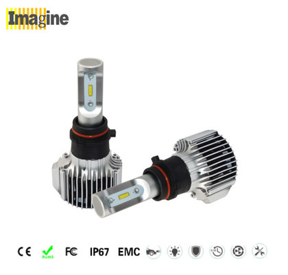 LED headlight conversion kit, High - Low Temperature H9 LED Headlight Bulb 36W 4000 Lumen For BMW / Audi