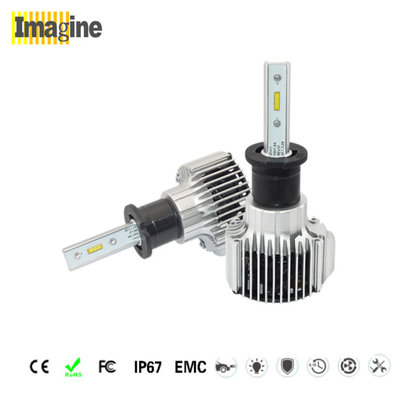 LED car headlight bulbs, 12V 24V H3 Led Headlight Bulbs , 6000K Automotive Led Light Conversion Kit