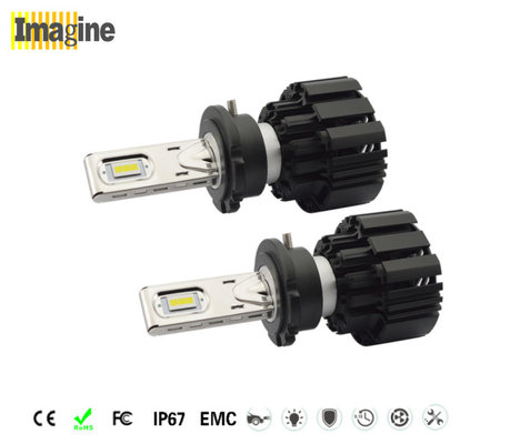 Smart D2 CSP LED Headlights 13600lm 6000k Plug And Play LED headlight bulb, led headlight conversion kit