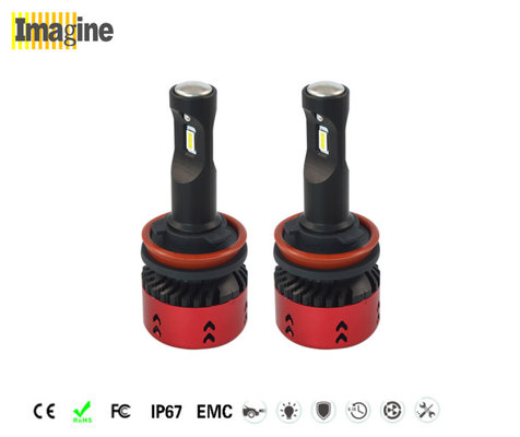 LED headlight bulb conversion kit, IP67 H8 Car Headlight Led Conversion Kit 6000k Two Beams With Cute Design