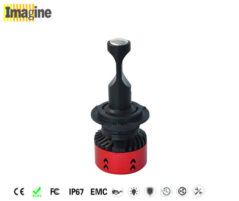 LED headlight conversion kit, 4800lm 36w Super Bright H7 Headlight Bulbs LED Lighting No Light Shadow Region