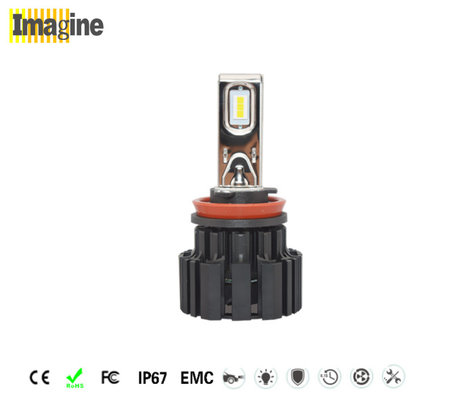 led headlight conversion kit, All In One H8 LED Headlight Bulbs 50w 6600lm 6000k No Need To Unlock Button