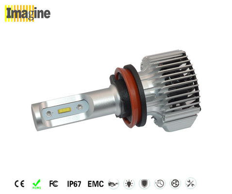 Professional Auto Led Headlight Bulbs , 4000lm H8 Led Headlight Replacement Kits, led headlight conversion kit