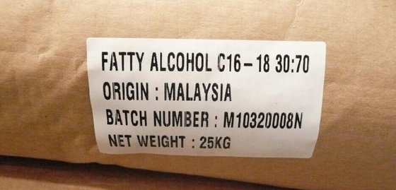Cetearyl Alcohol Fatty Alcohol Auxiliary Emulsifiers Chemical Intermediates for Cosmetics