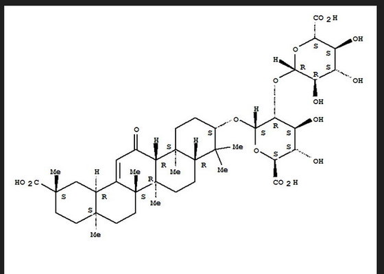 Glycyrrhizic acid Skin Care Raw Materials for antiwrinkle cream CAS 1405-86-3
