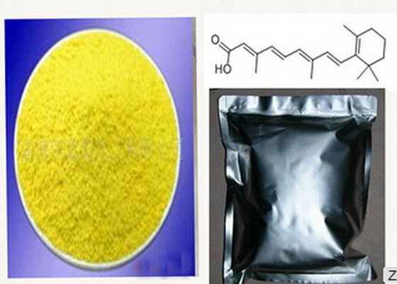 Cosmetic Grade Vitamin A Acid , Yellow To Light Orange Fine Powder Tretinoin