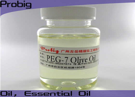 Cosmetic Moisturizer Natural Plant Oil Light Yellow Olive Oil For Hair / Nail Care