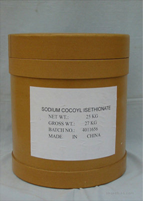 61789-32-0 Surfactant Chemicals Sodium Cocoyl Isethionate 85 % SCI85 For Mild Facial Cleaner