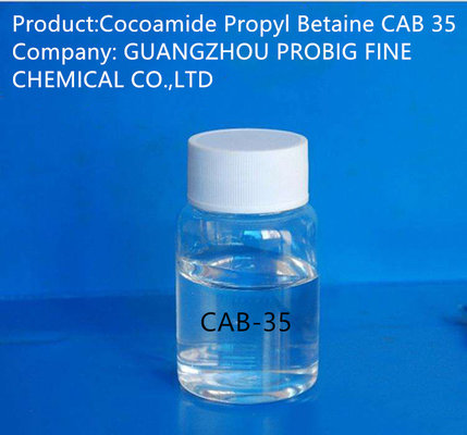 Liquid Appearance Cocoamide Propyl Betaine Cab 35 Surfactant Colorless Color