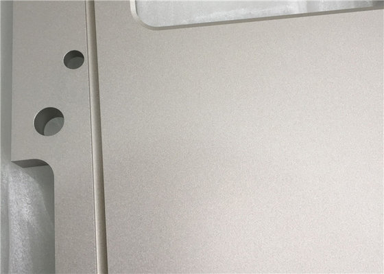 Mechanical Machined Aluminum Parts / Fabrication Machined Billet 6061sand Blasting