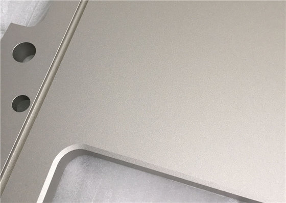 Mechanical Machined Aluminum Parts / Fabrication Machined Billet 6061sand Blasting