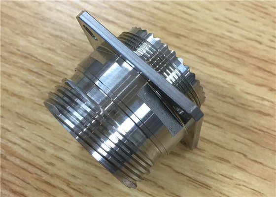 Aluminium Titanium Stainless Steel Turned Parts / CNC Carbon Cutting