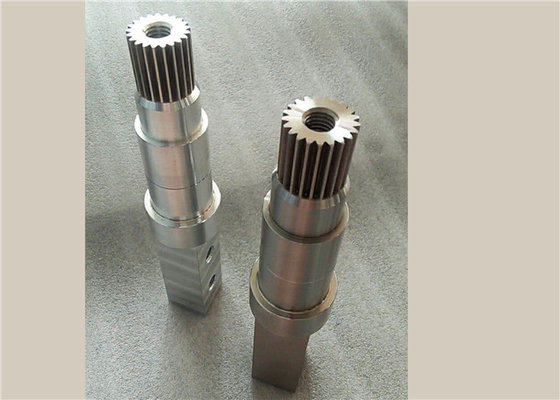 Custom Carbon Steel Iron CNC Lathe Machine Parts  -/+ 0.005mm Tolerance Heat Treatment