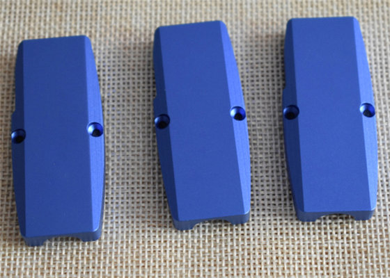 Anodized Aluminium Precision CNC Machining / Cellphone Milling Machine Parts