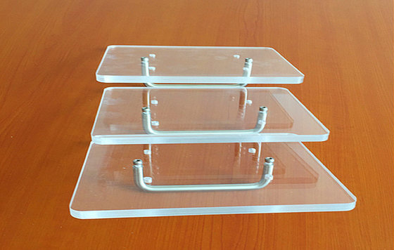 Transparent PC Plastic Rapid Prototype CNC Machining Clip Model Part
